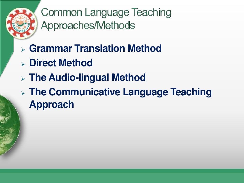 Elt different methods & approaches