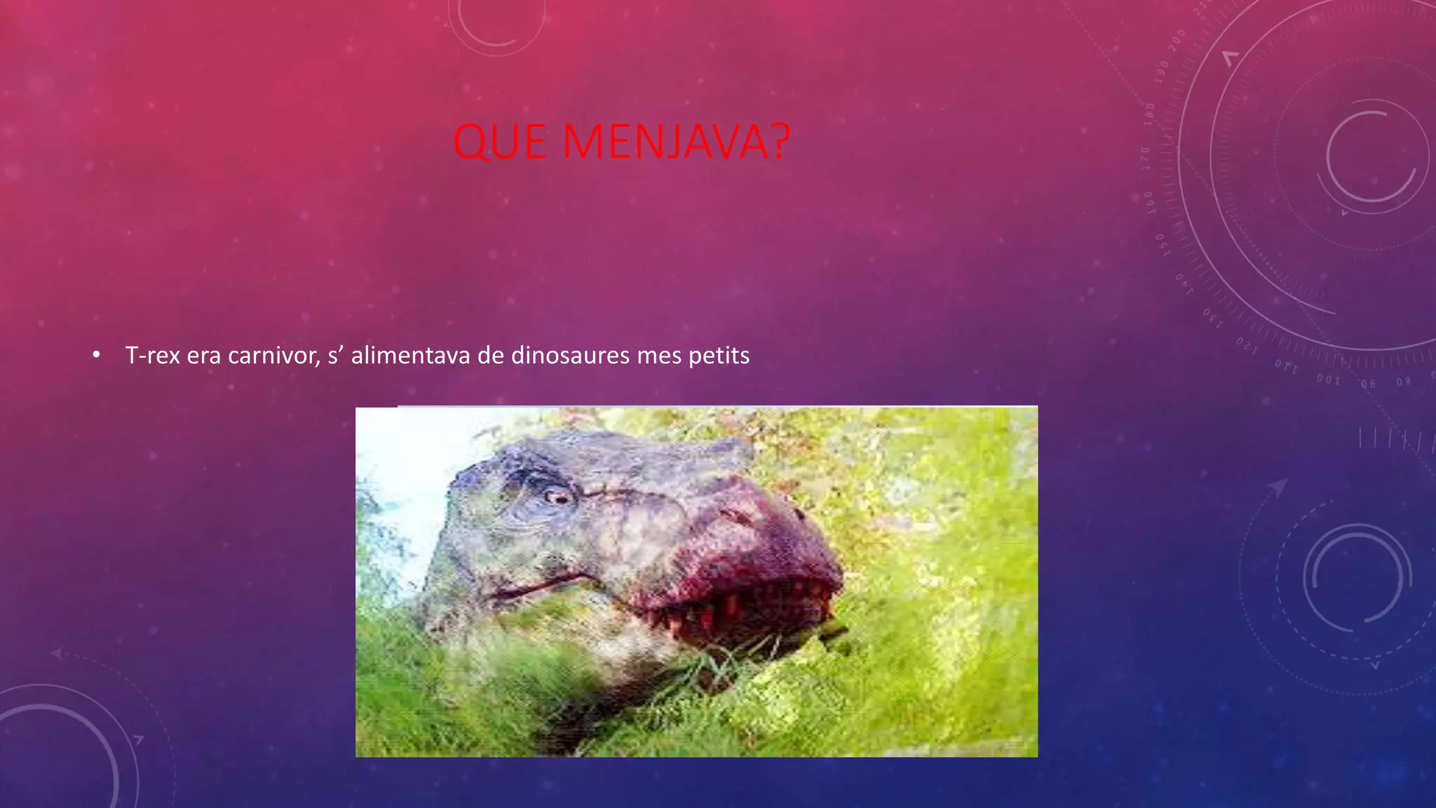 El t rex Alexandra Marín | PPTX