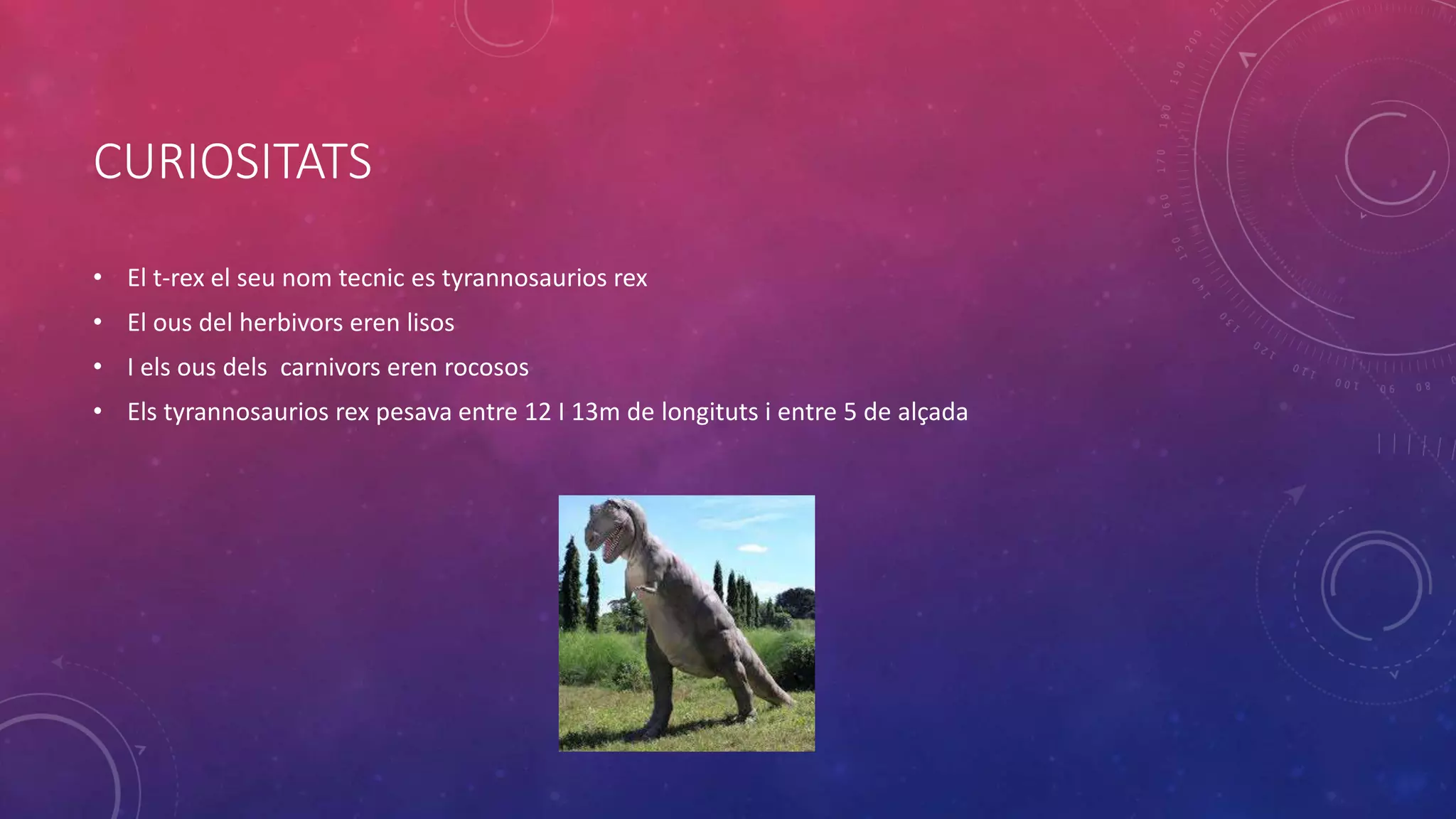 El t rex Alexandra Marín | PPTX