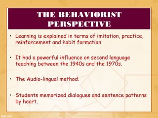 Second Language Acquisition (SLA) | PPT