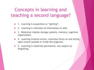 Foundations of Language Teaching | PPTX