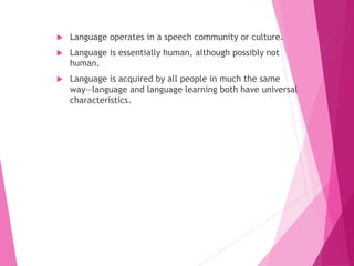 Foundations of Language Teaching | PPTX