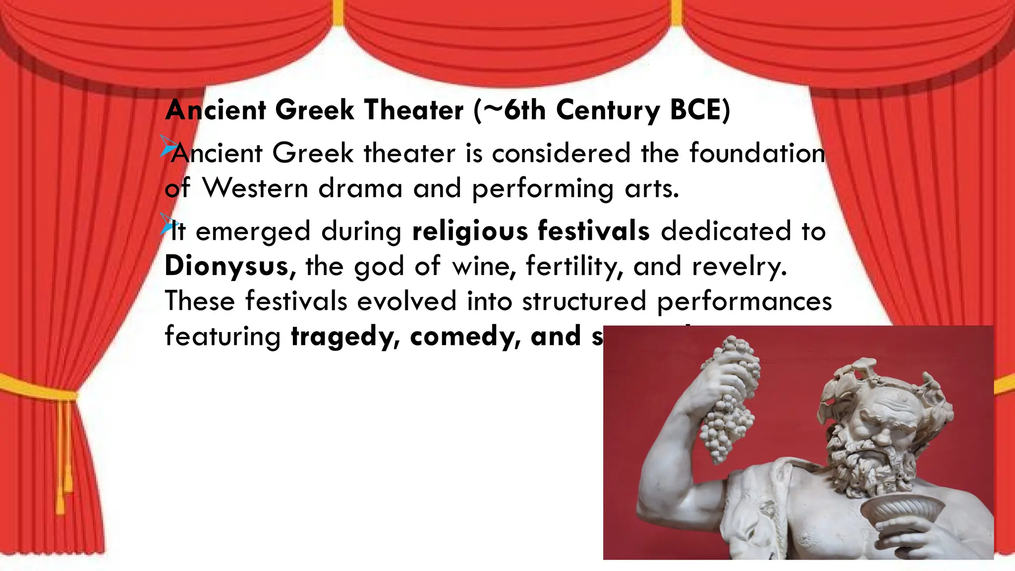 ELT 7 history of theater arts and theater | PPTX