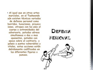 El tae kwon do | PPTX