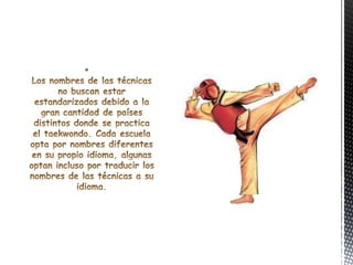 El tae kwon do | PPTX