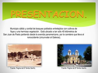 El tambo nariño | PPTX