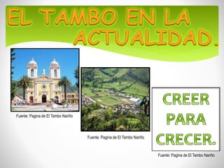El tambo nariño | PPTX