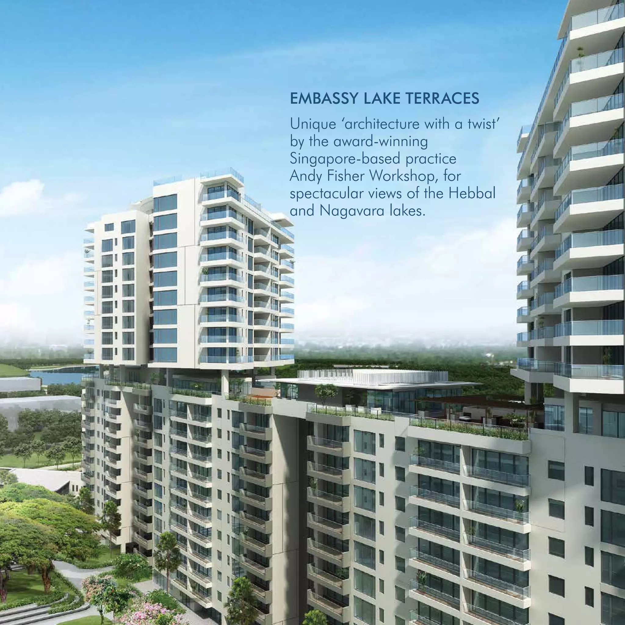 Embass Lake Terraces Brochure Bangalore | PDF