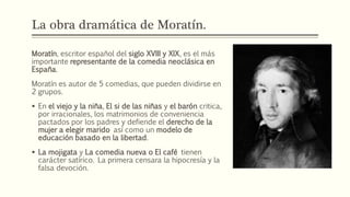 El teatro del siglo xviii | PPTX