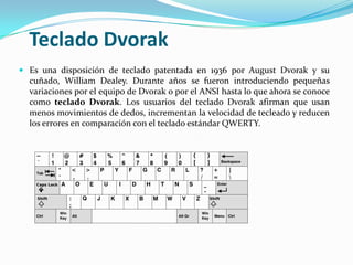 El teclado | PPTX