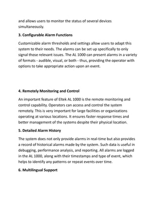 Eltek al 1000 alarm monitoring and control display new.pdf