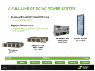 Eltek presentation june 2012 industrial | PPTX