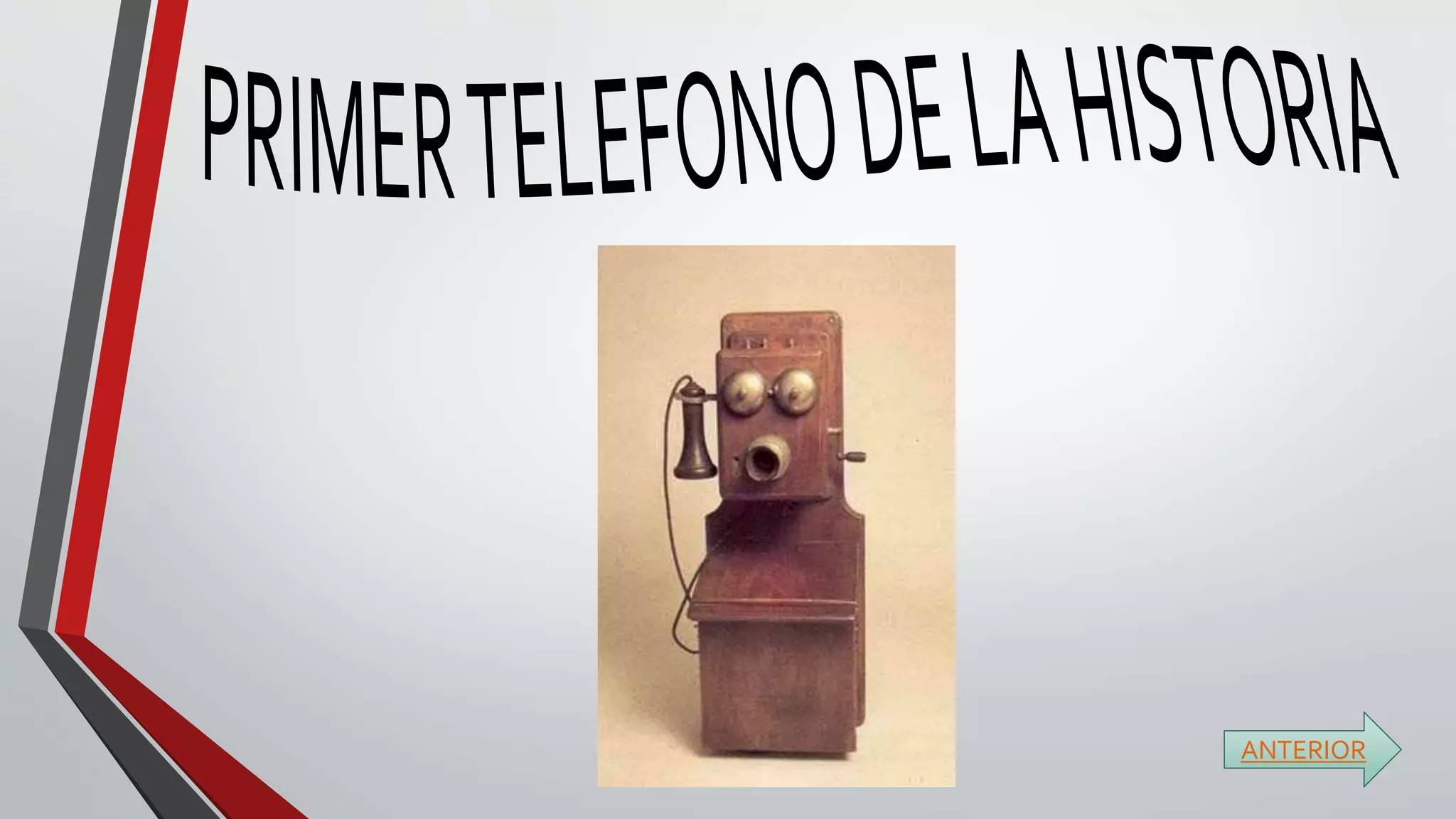 HISTORIA DEL TELÉFONO | PPT