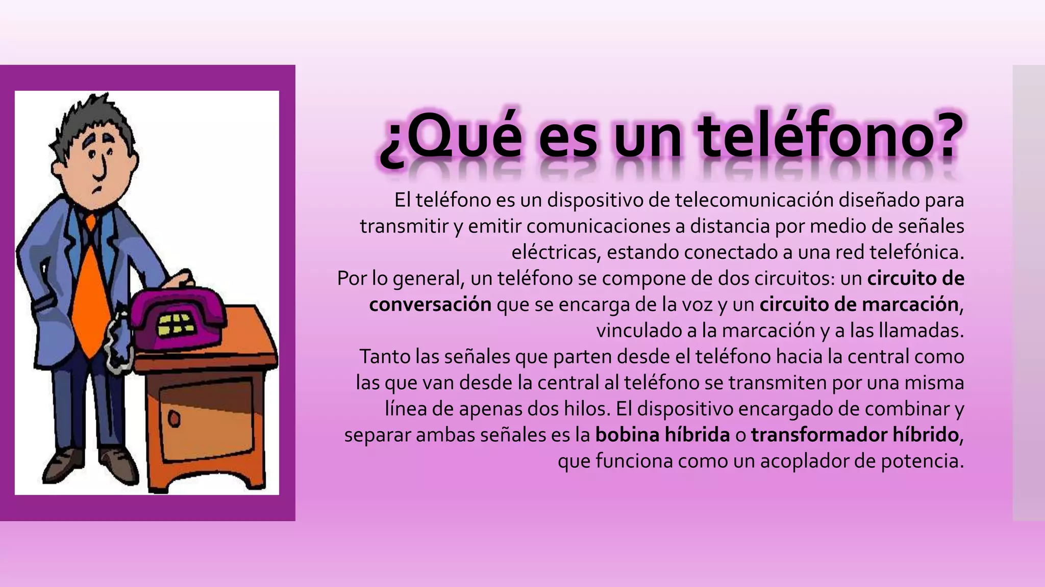 La historia del telefono | PPT