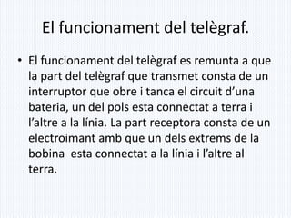 El telègraf | PPTX