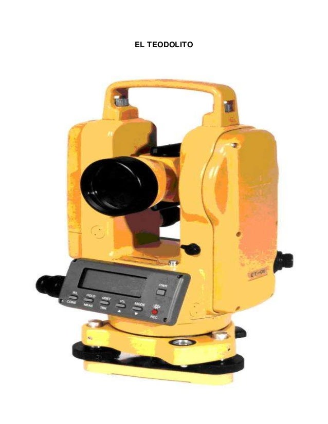El teodolito