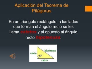 El Teorema de Pitágoras | PPTX
