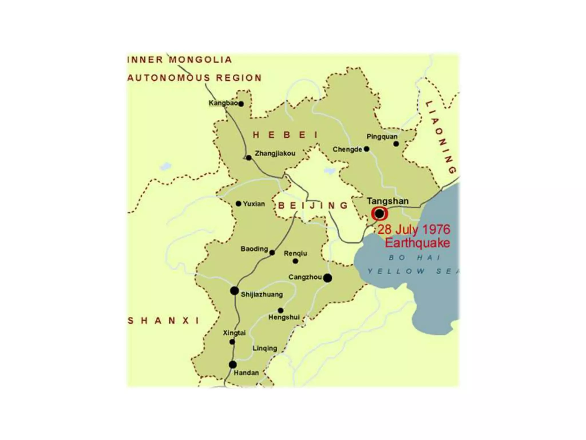 El terremoto de tangshaaan | PPT