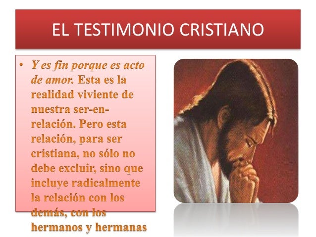 Testimonios Cristianos