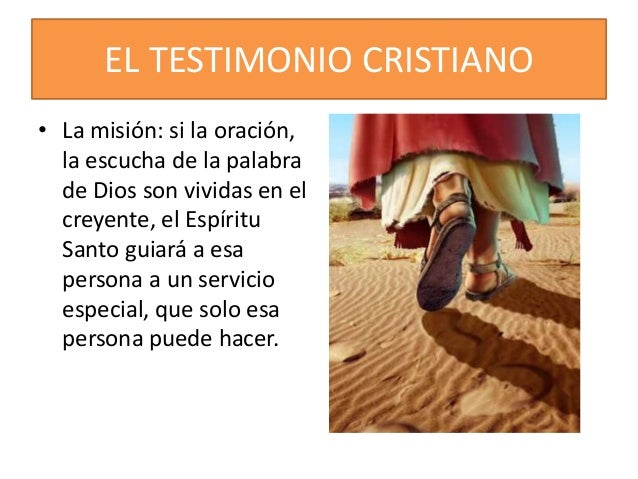 Testimonios Cristianos