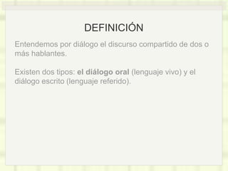 El texto dialogado | PPTX