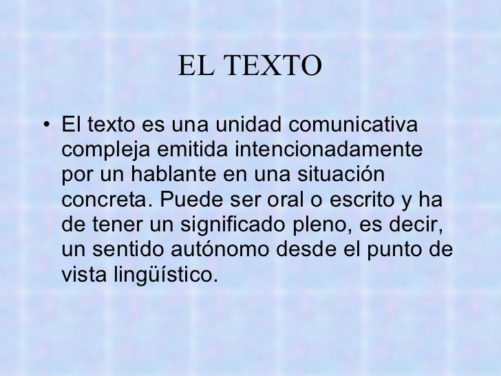 El Texto Y Sus Propiedades