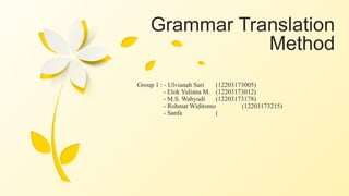 PPT English Translation Method for University Students | PPTX