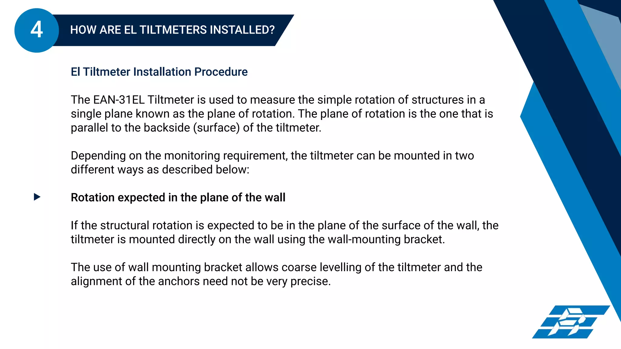 El Tiltmeters: Operation, Installation, & Applications | PDF