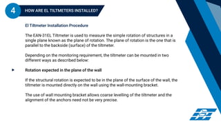 El Tiltmeters: Operation, Installation, & Applications | PDF
