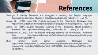 ELT in the Philippines RICHEL SUAN.p.ptx
