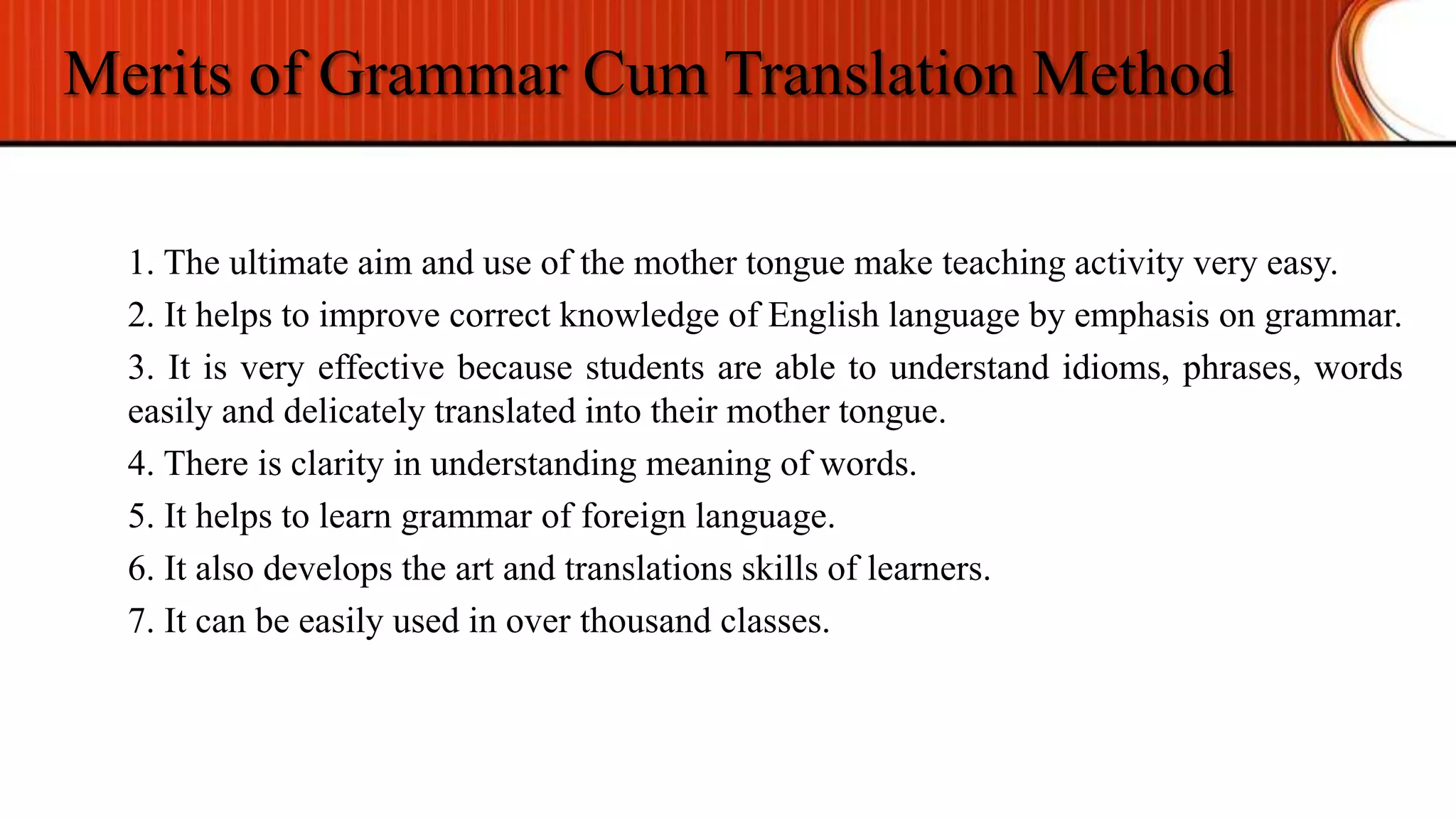 approaches and methods in English Language Teaching E.L.T | PPTX