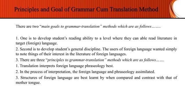 approaches and methods in English Language Teaching E.L.T | PPTX
