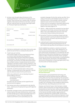 Elt magazine winter 2012 | PDF