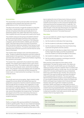 Elt magazine winter 2012 | PDF