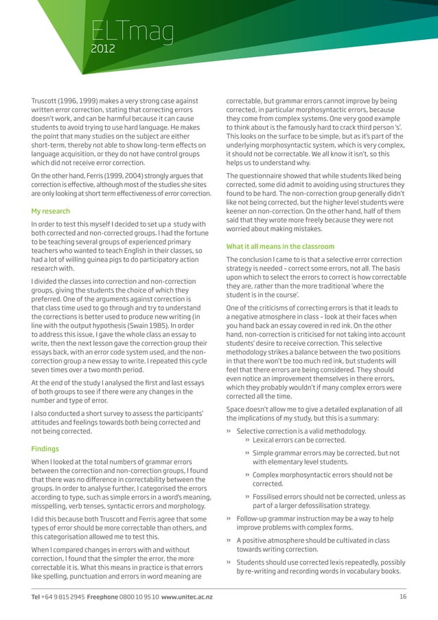 Elt magazine winter 2012 | PDF