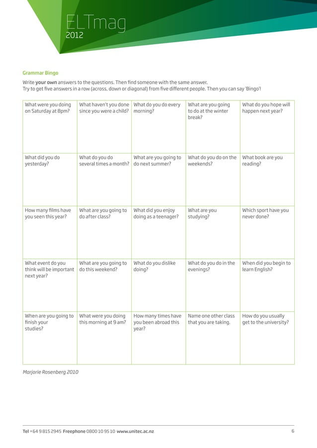 Elt magazine winter 2012 | PDF