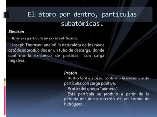 Átomo de bohr | PPTX