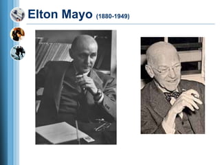 Elton mayo | PPTX