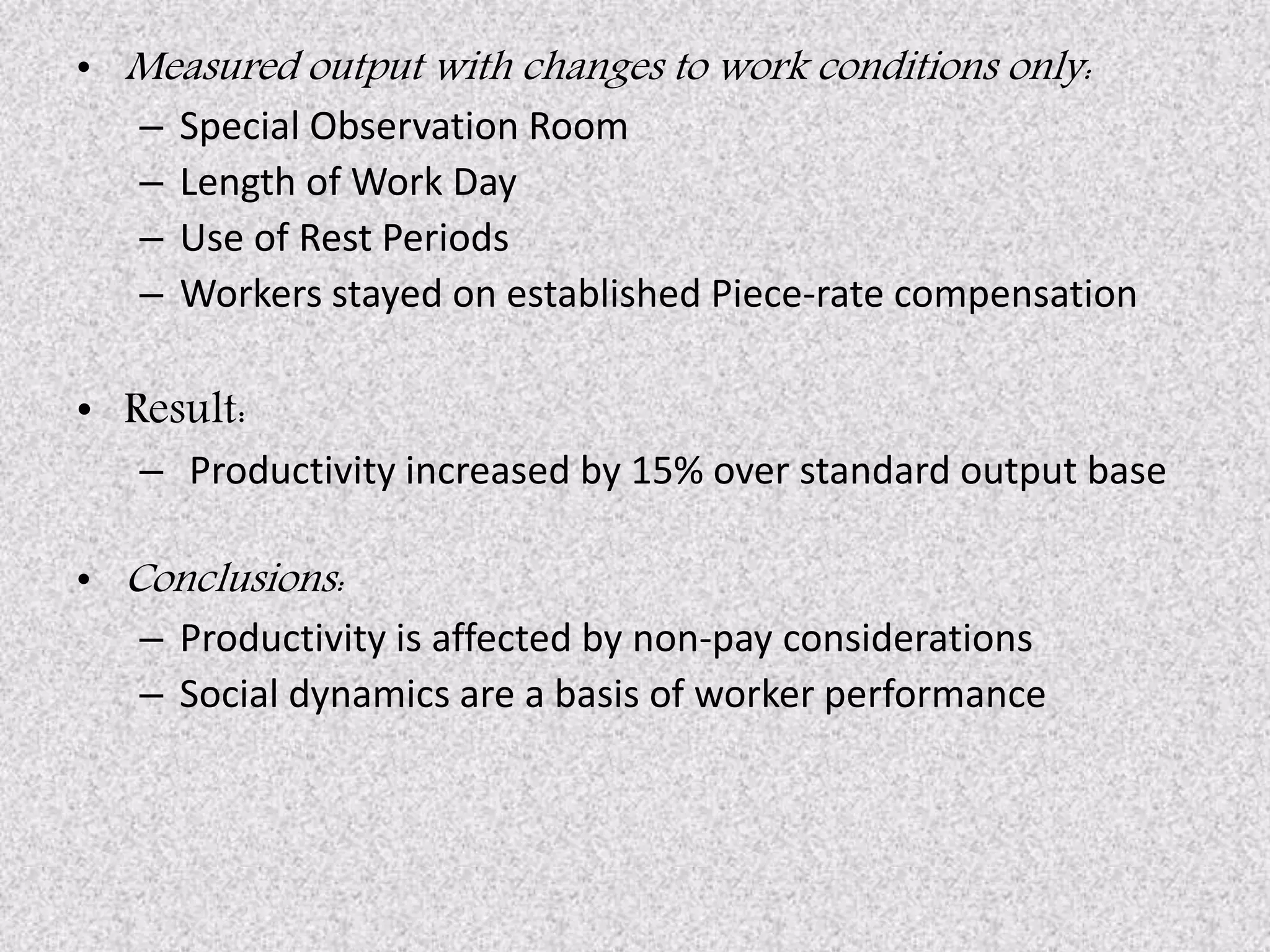 Elton mayo hawthorne experiment | PPTX
