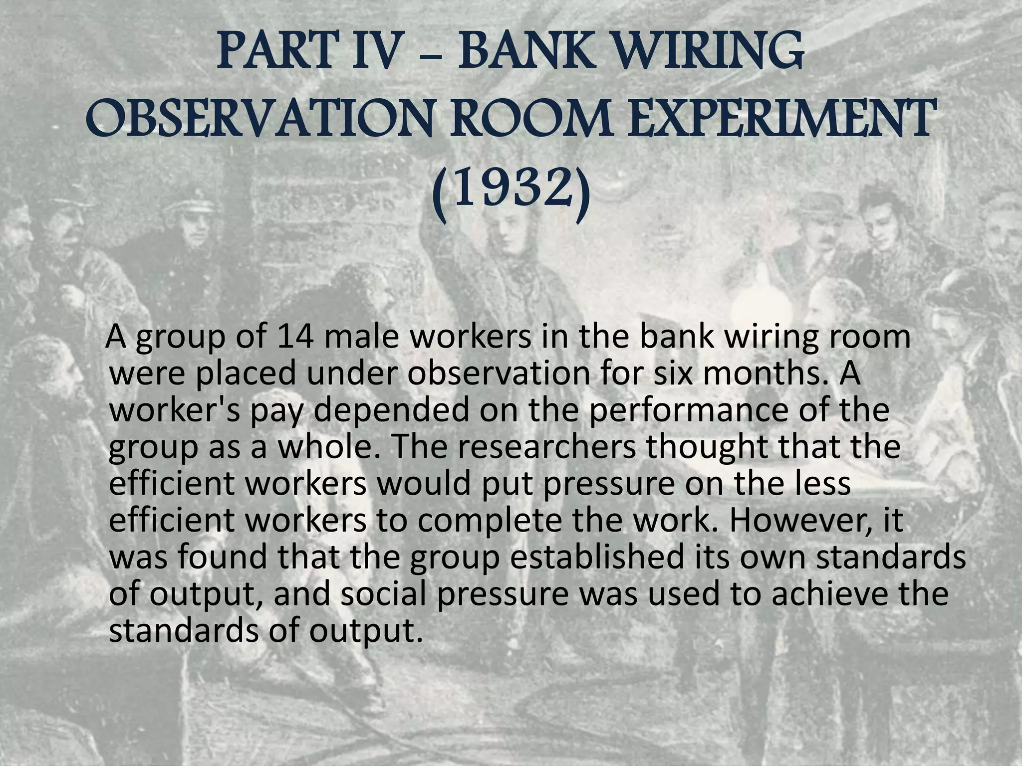 Elton mayo hawthorne experiment | PPTX