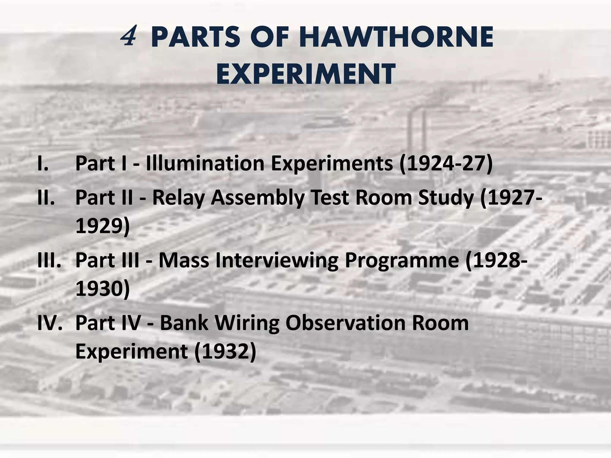 Elton mayo hawthorne experiment | PPTX