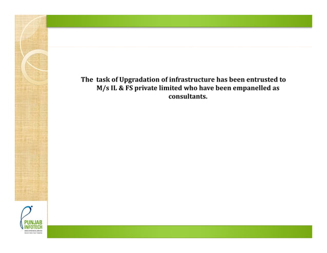 ELTOP infrastructure upgradation | PPT