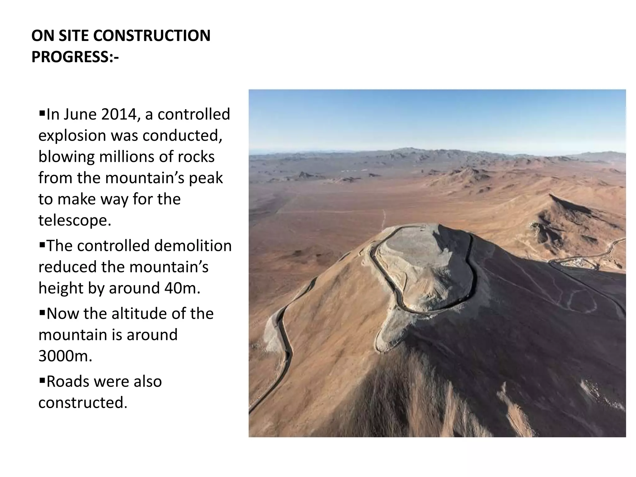 European Extremely Large Telescope (ELT) | PPTX | Space and Astronomy ...