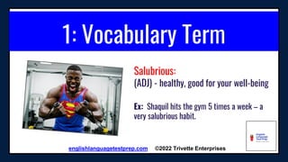 ELTPR042- Salubrious and 6 Misused English Word Pairs | PDF