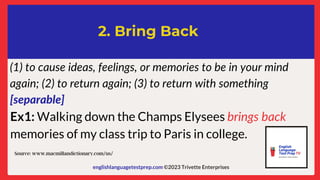 ELTPR052-3 Bring Phrasal Verbs | PDF | Public Radio | Talk Radio