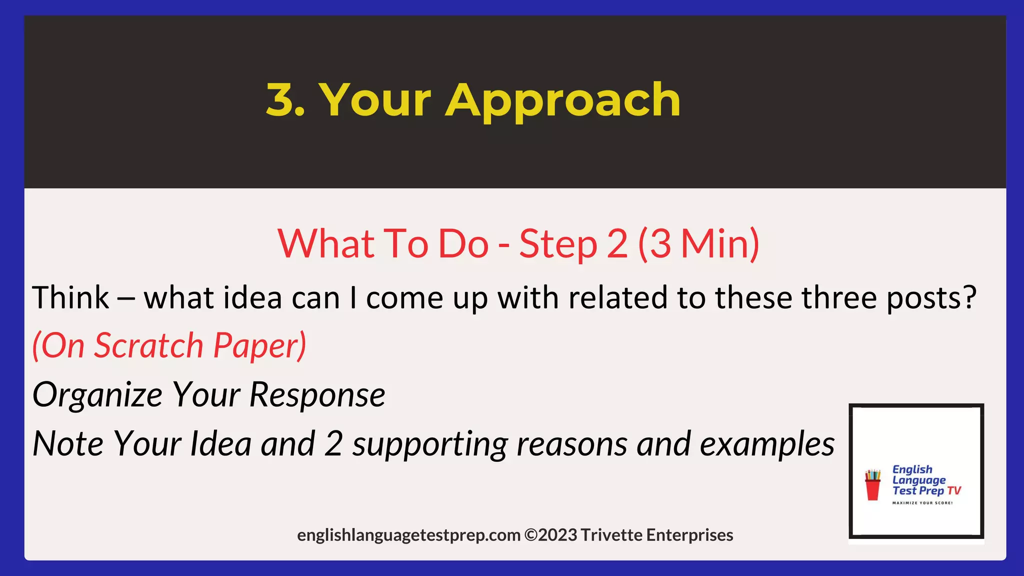 ELTPR055: How to Defeat The New TOEFL Writing Task 2 | PDF | Education