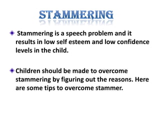 Stammering