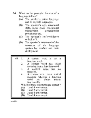 Elt linguistics question analysis | DOCX