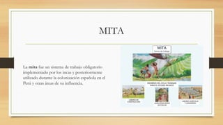 EL TRABAJO INCA y su sociedad del tahuantinsuyo | PPTX