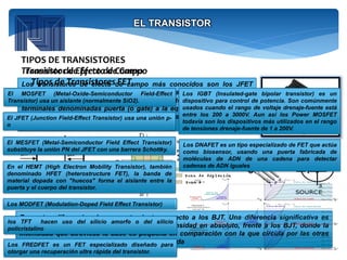 El transistor | PPTX